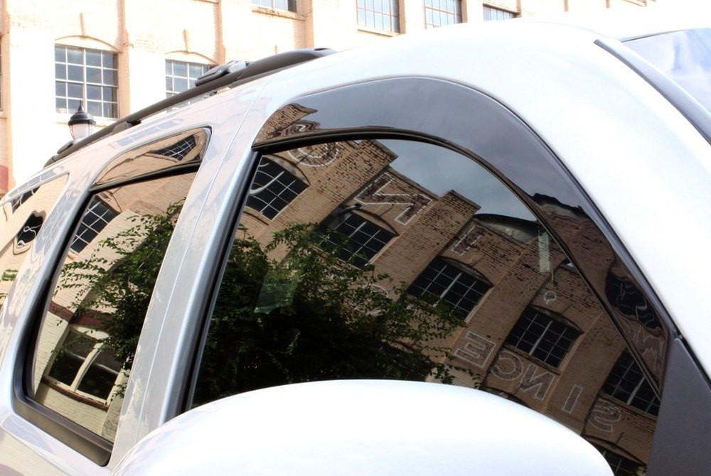 AVS® 894037 - Tape-On Low Profile Ventvisor™ Smoke Front and Rear ...