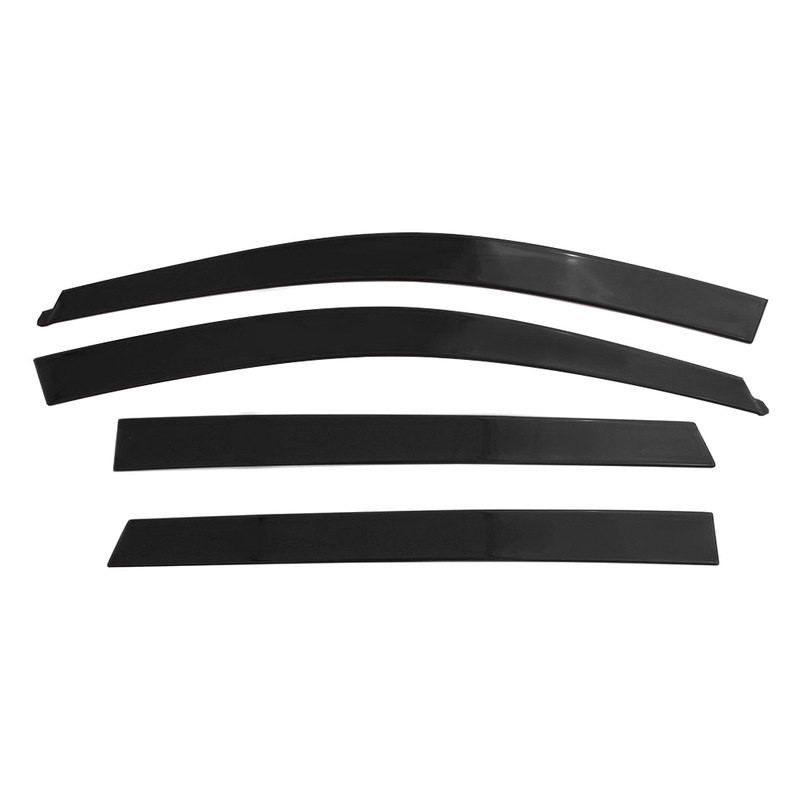 AVS® 894037 - Tape-On Low Profile Ventvisor™ Smoke Front and Rear ...