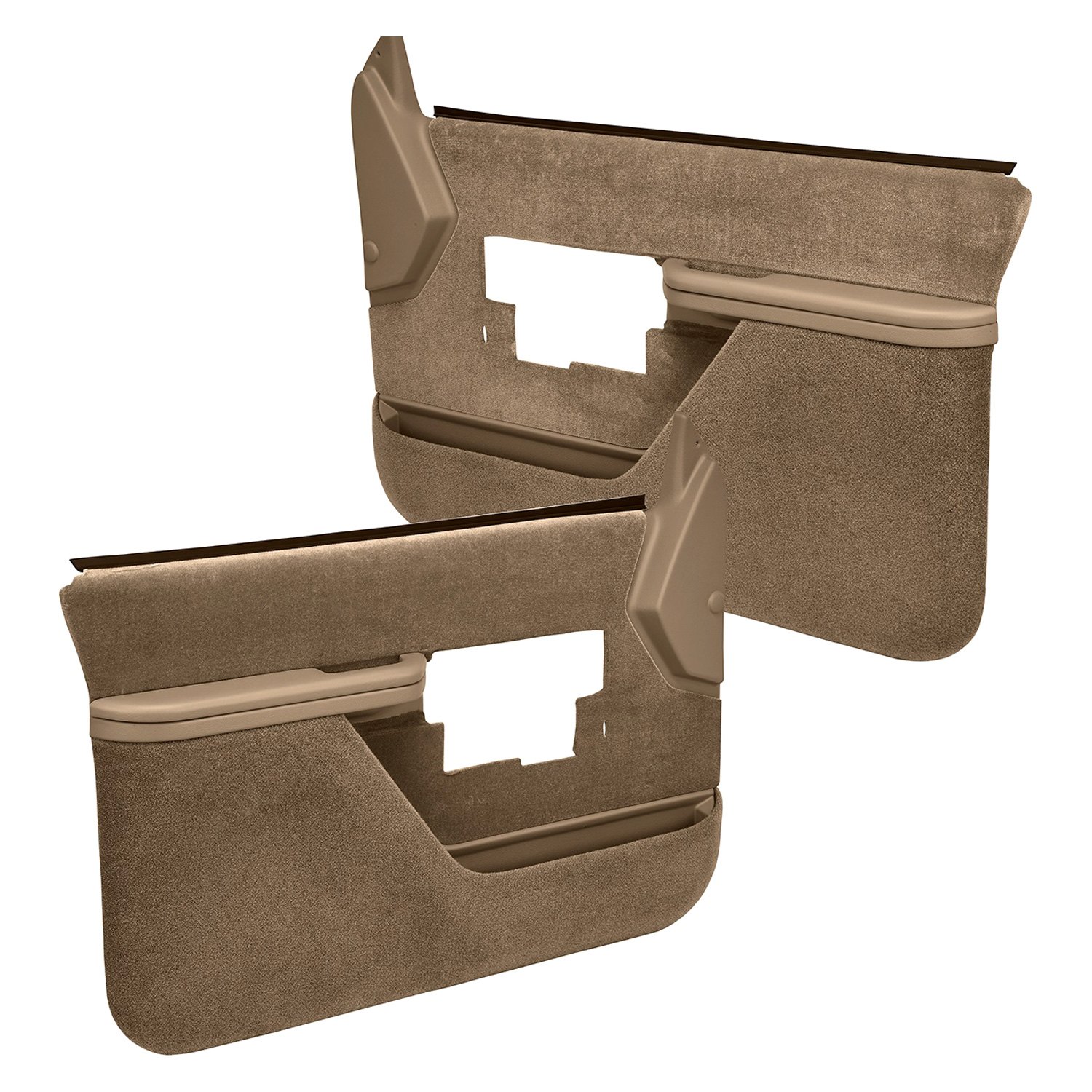 Coverlay® 18-606C38F-LBR - Light Brown Dash Cover and Door Panels Combo ...