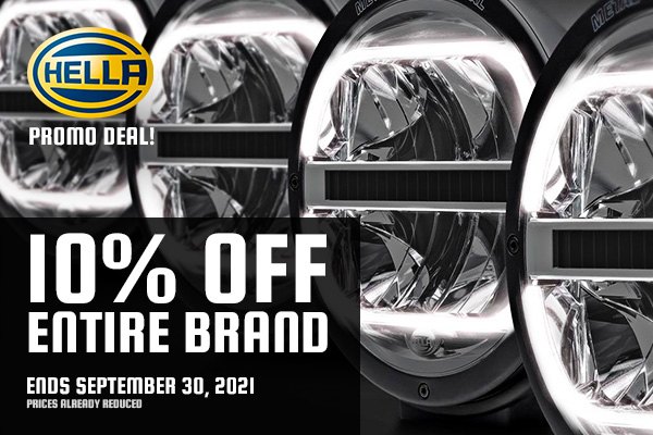 Hella® - FF75 Series 156x64mm Rectangular Fog Lights - TRUCKiD.com