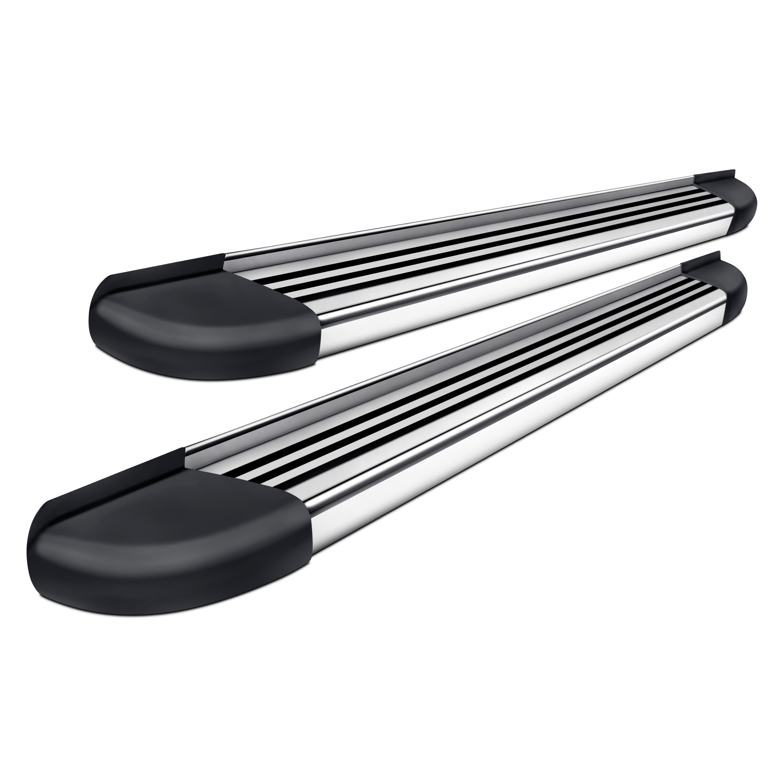 Romik® 22802418 - 6" RB2 Series Polished Running Boards - TRUCKiD.com