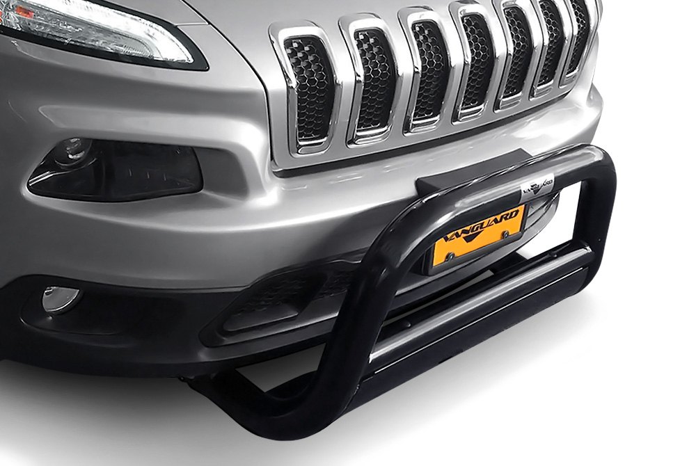 Vanguard Off-Road® VGUBG-1304-1387BK - 2.5" Black Wide Bull Bar with ...